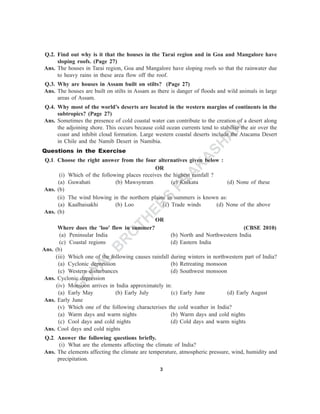 chapter climate~~ CLASS 9 | PDF