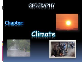 Climate - sst class9 | PPTX