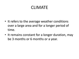 Climate | PPT