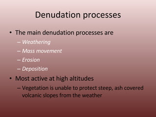 Climate And Denudation | PPT