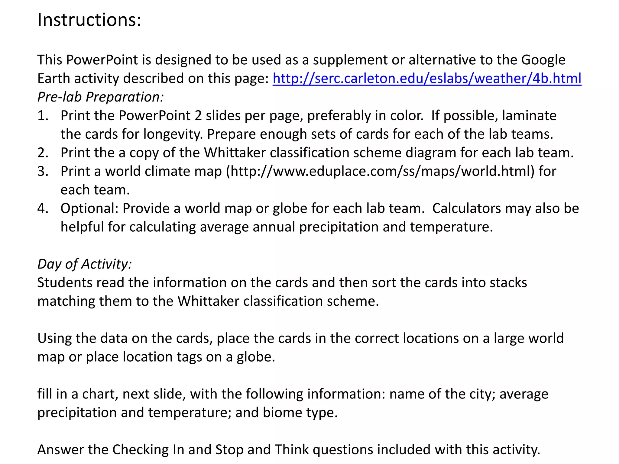 Climate and Biomes PPT 2 | PPTX