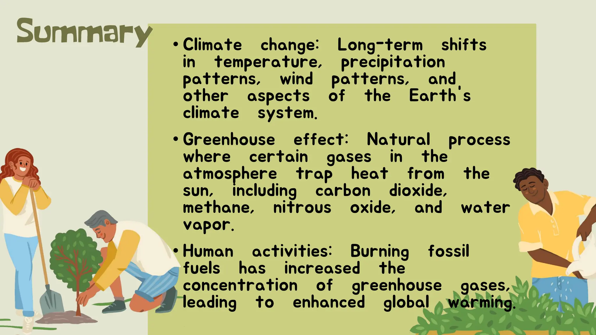 Climate change, learn about how greenhouse gases affect climate | PPTX