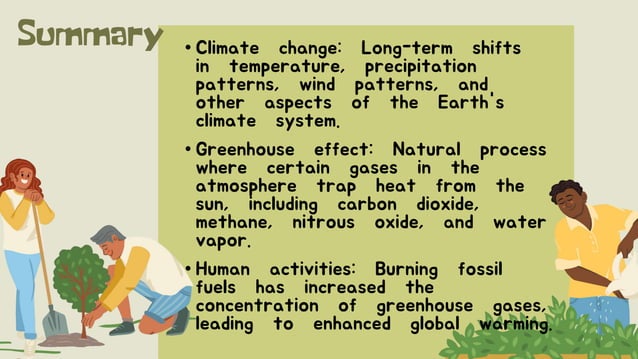 Climate change, learn about how greenhouse gases affect climate | PPT