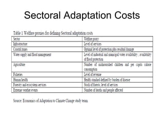 Climate Change and Adaptation: Where do we go from here? | PPT