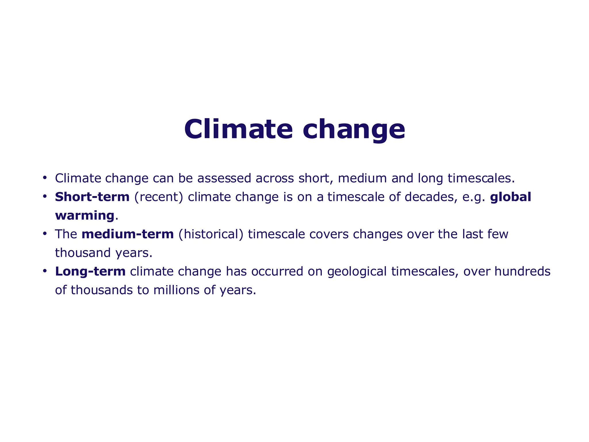 Climate Change & Causes | PPT | Environment | Science