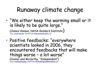 Climate Change: It happens to be an emergency | PPT