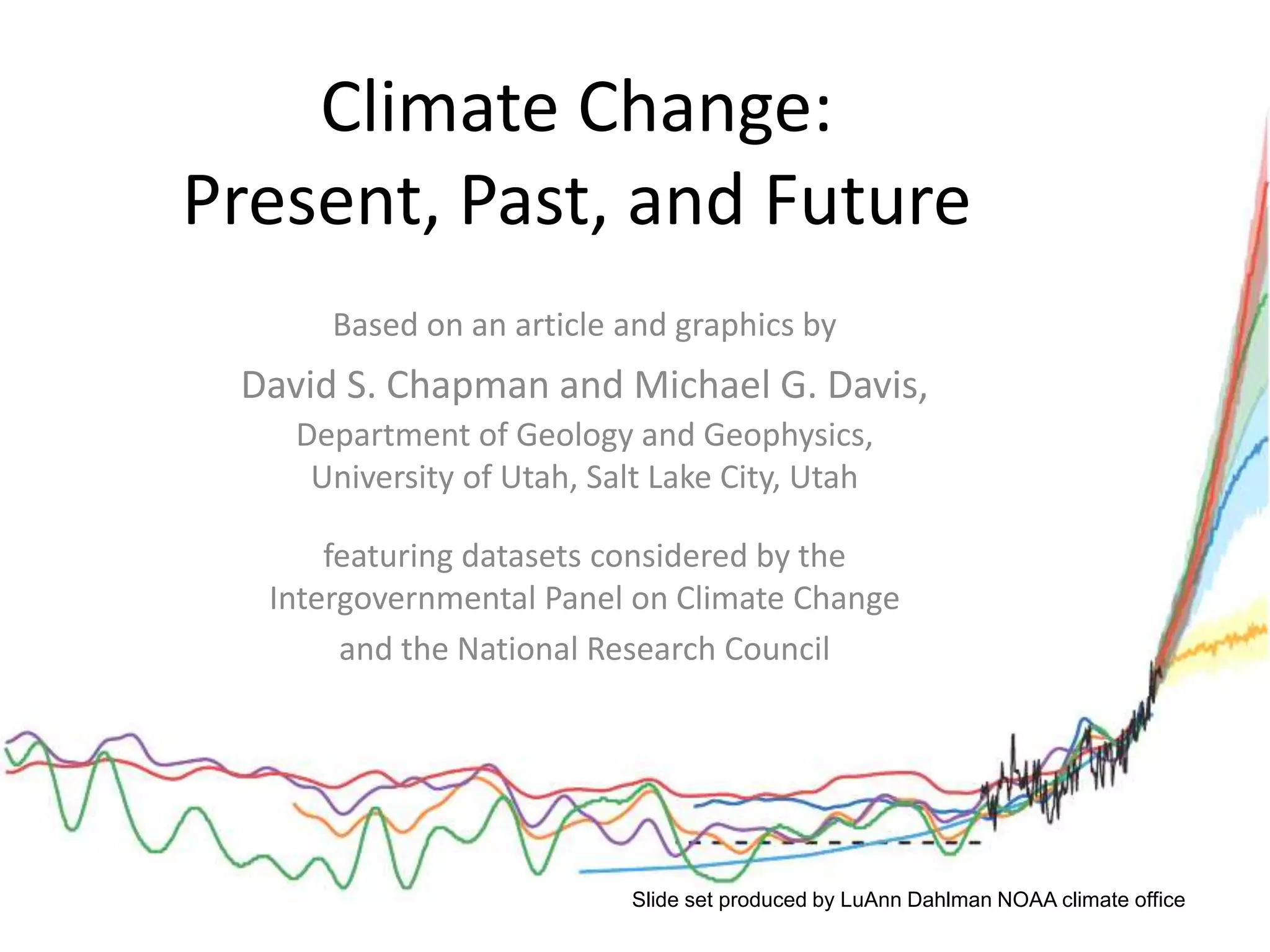 Climate Change Past Present Future | PPTX