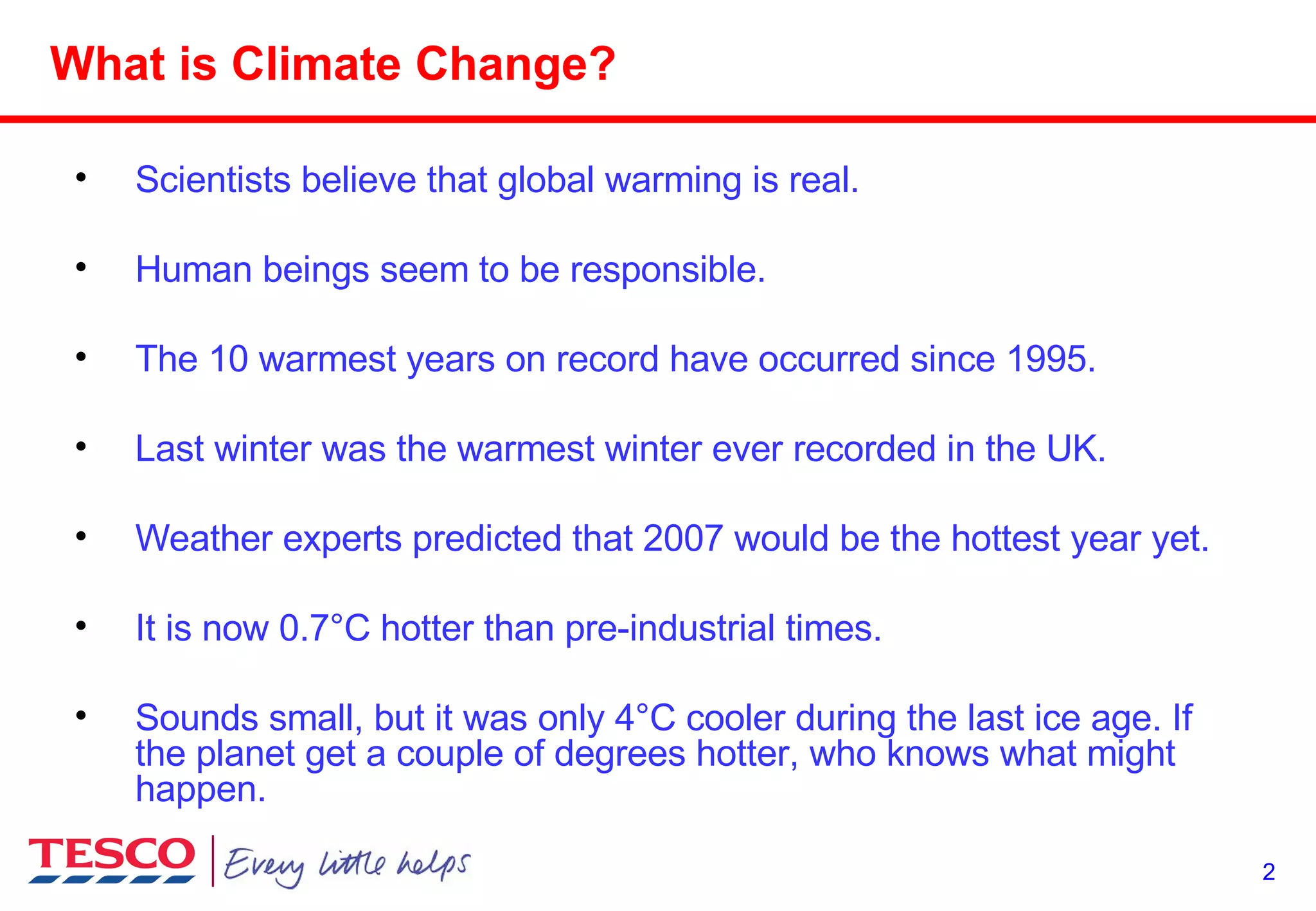 Climate Change Presentation | PPT