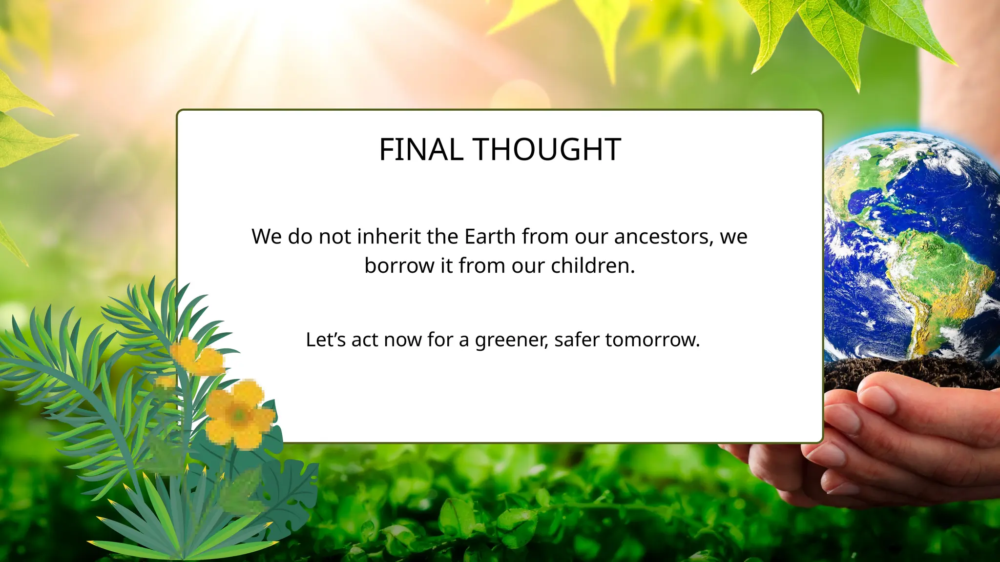 Climate Change & Its Impact on Future Generations – Causes, Effects ...