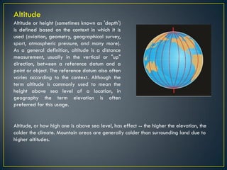 Climate : Eliments and Factors | PDF