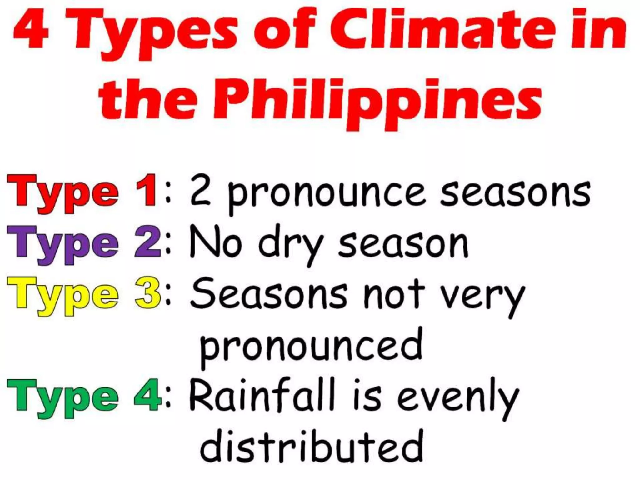 Climate philippines-types 1 b | PPT