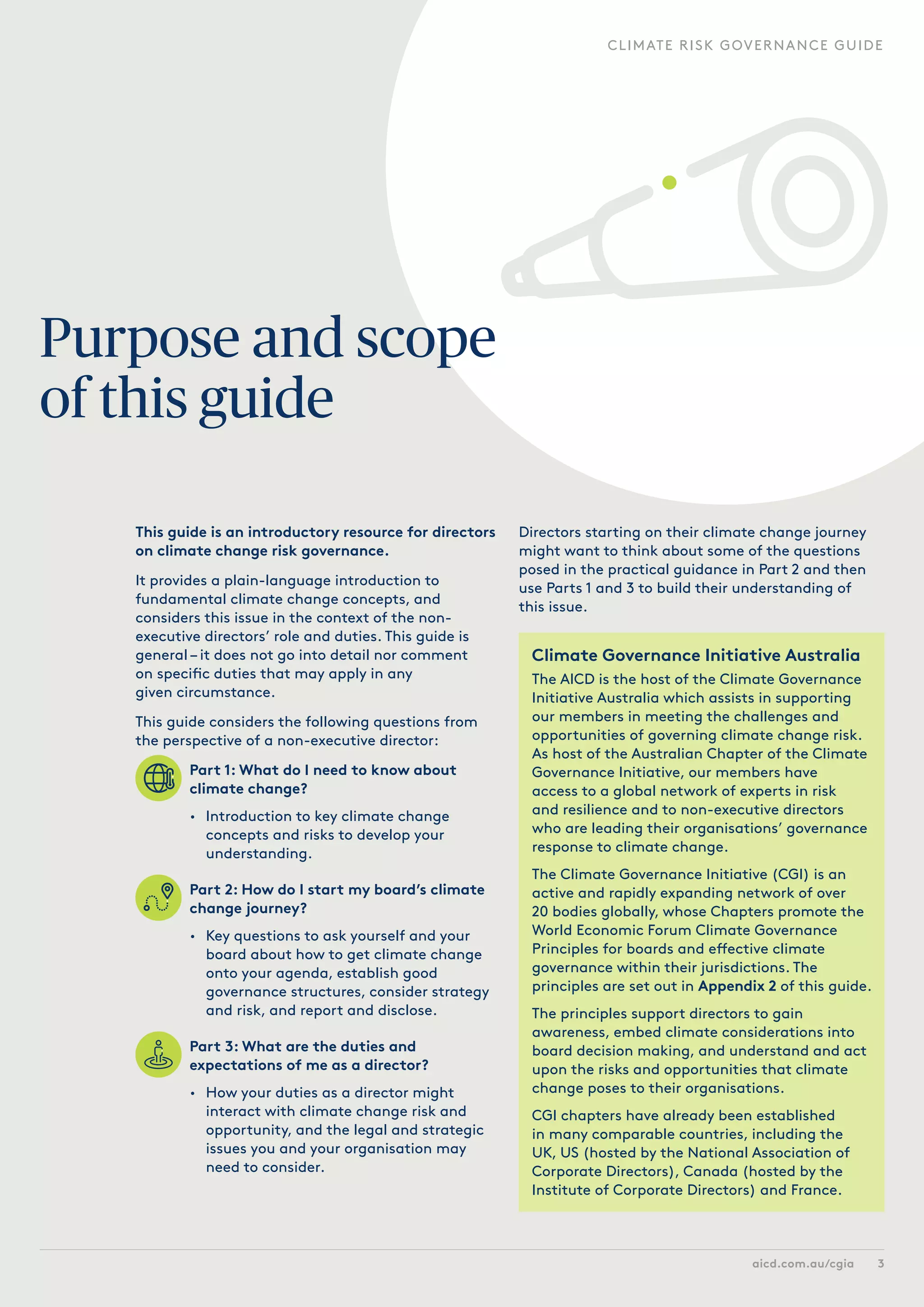 Climate Risk Governance Guide | PDF