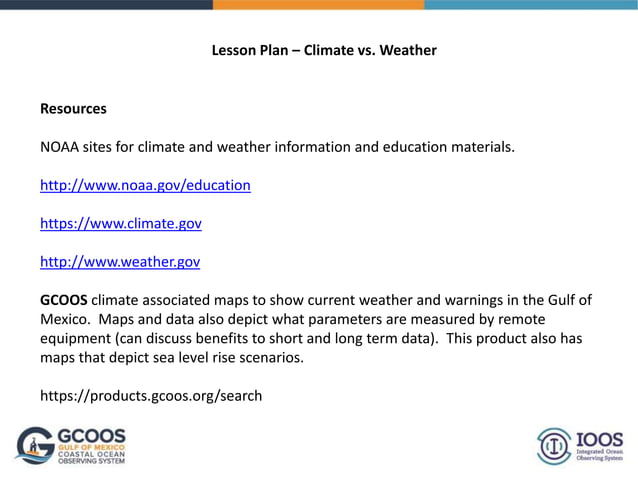 Climate-VS-Weather-Grades5-8.pptx | Weather | Science