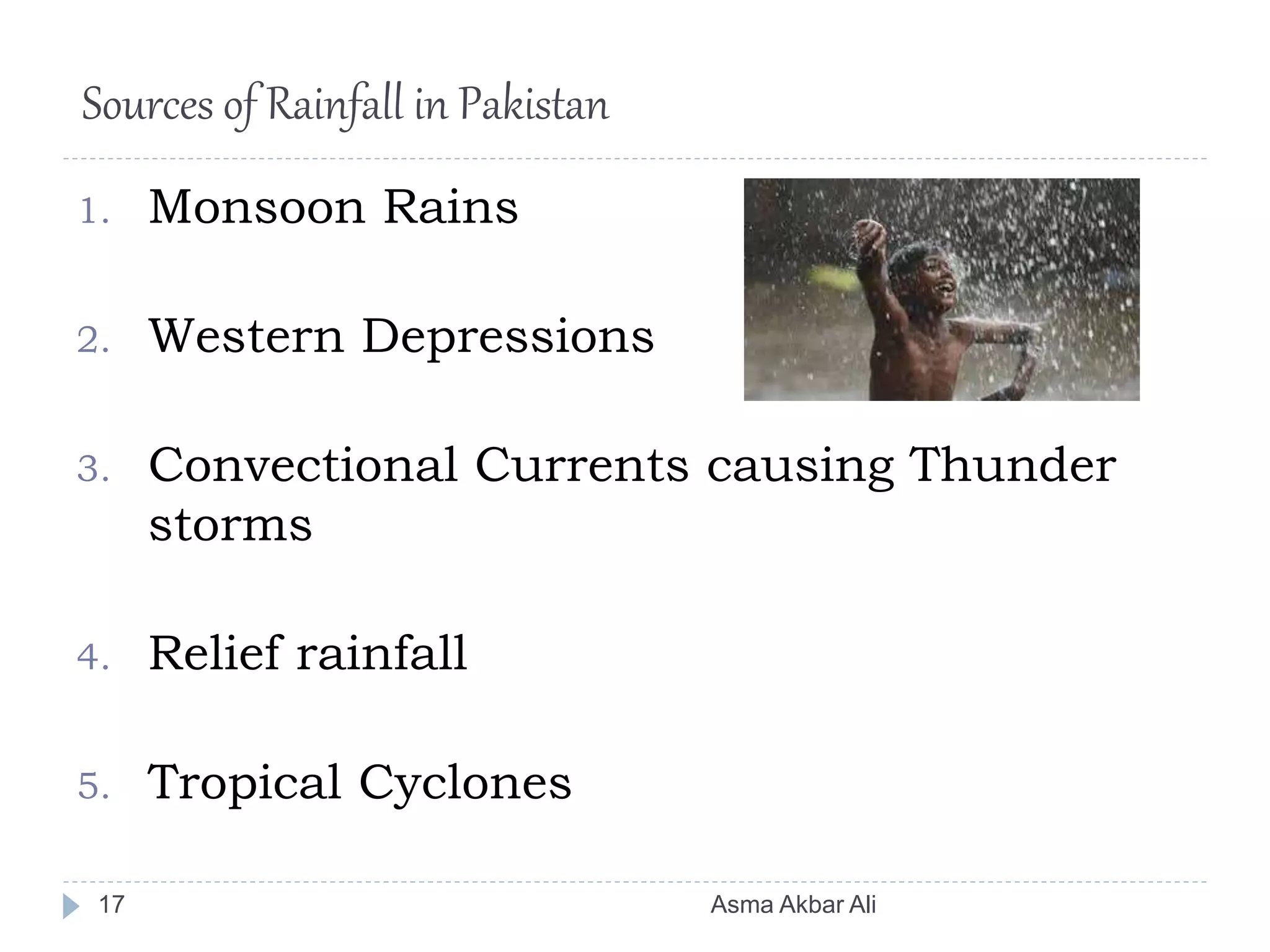 Climate of Pakistan | PPTX