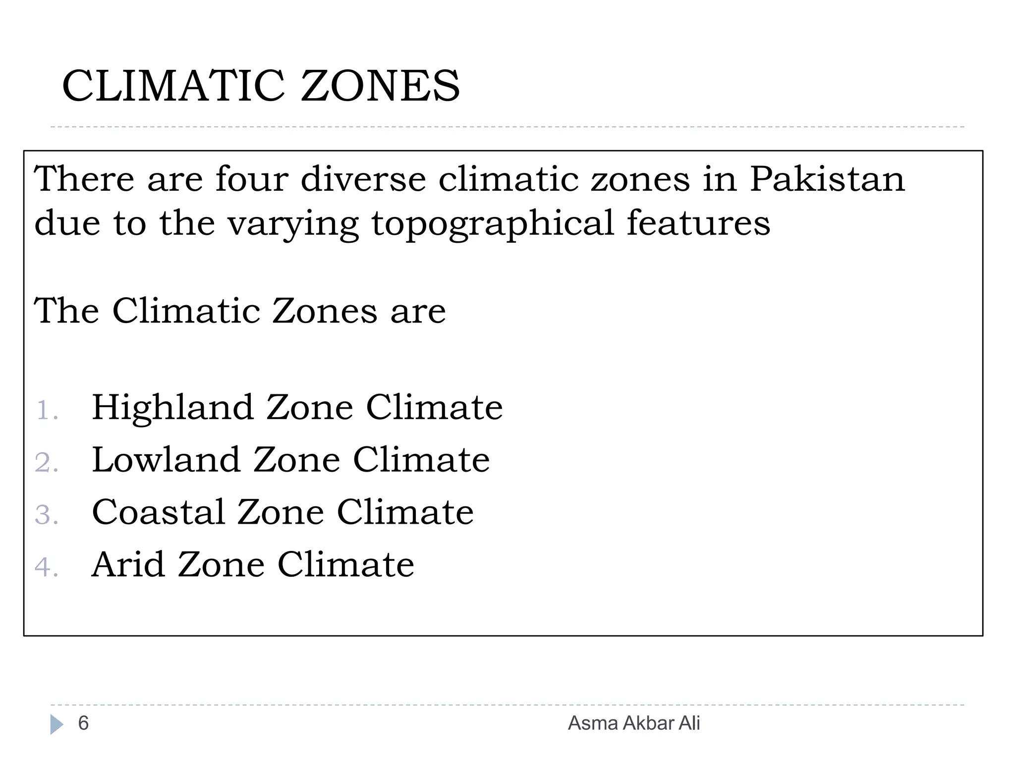 Climate of Pakistan | PPT