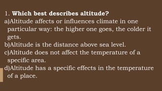 climate (altitude).pptx for grade 9 students | PPT