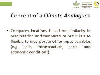 Climate Analogues - Introduction | PDF