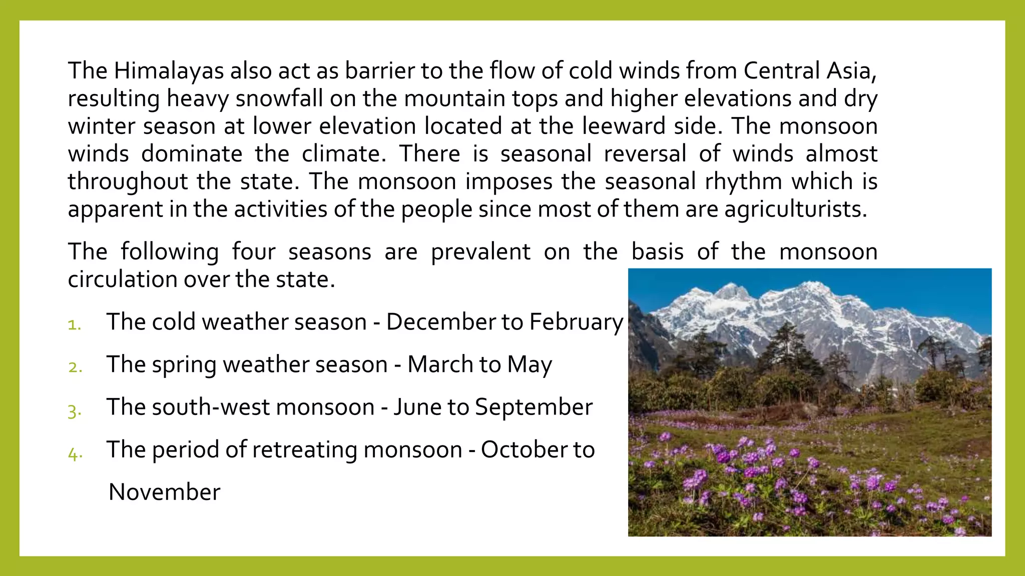 CLIMATE AND AGRICULTURE OF SIKKIM.pptx