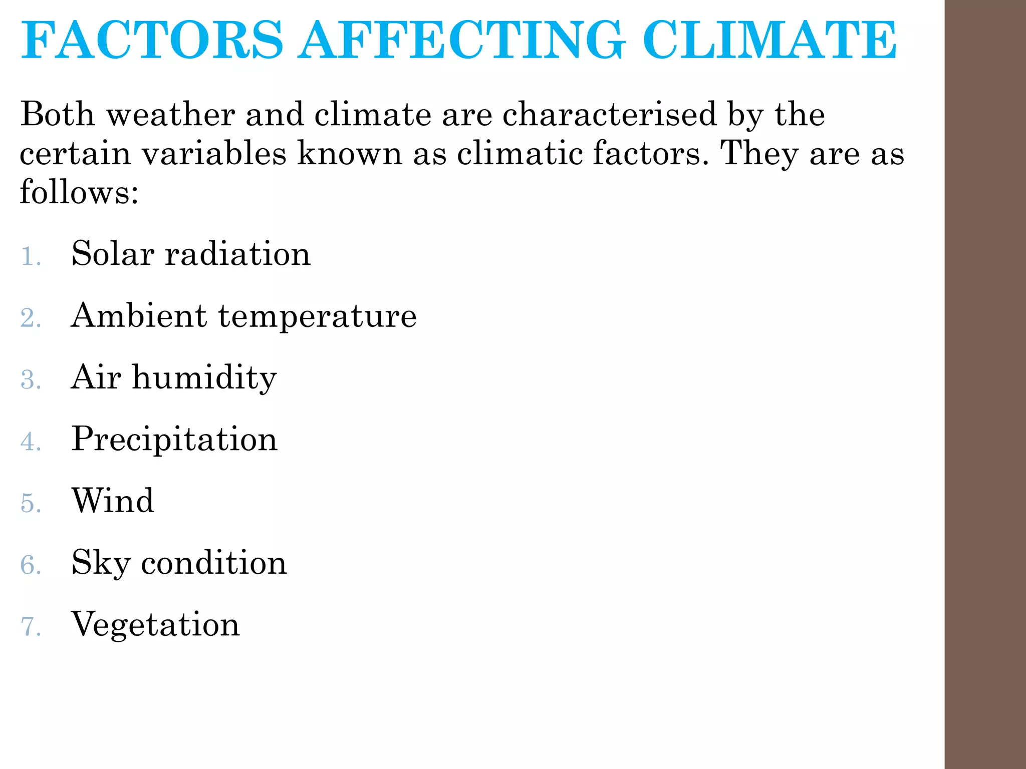 Climate and architecture | PDF