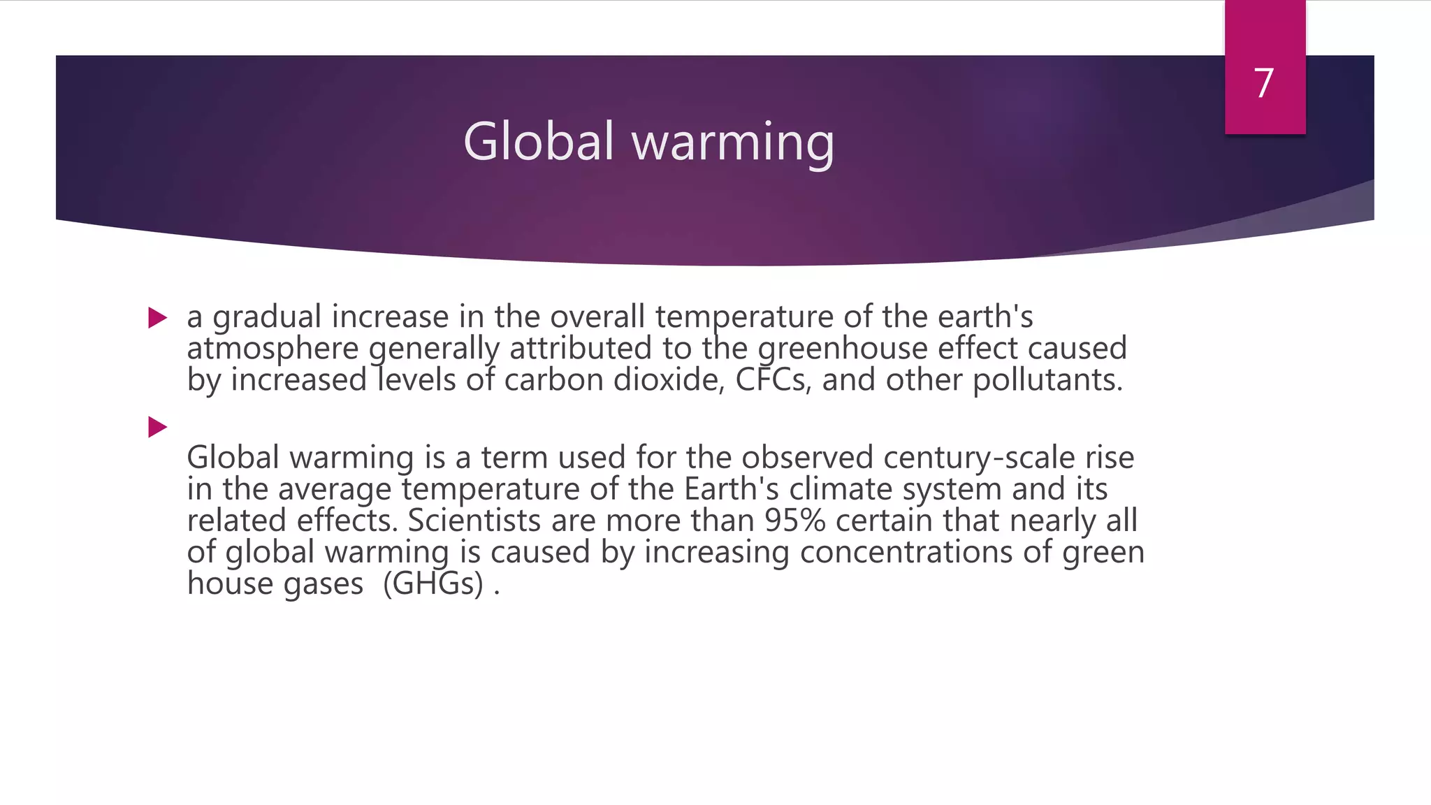 Climate and global warming of pakistan | PPTX