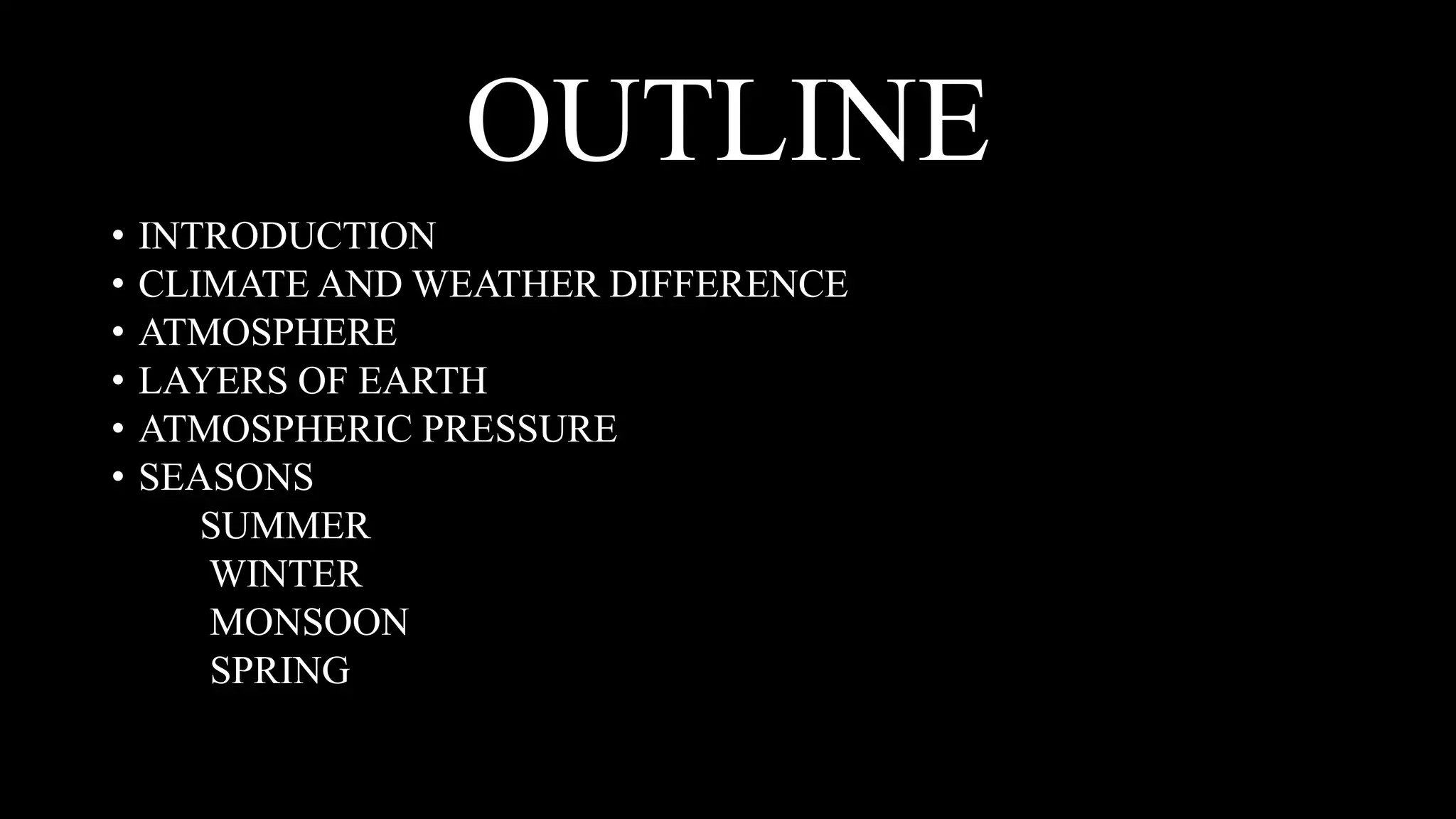 Climate and weather | PPTX