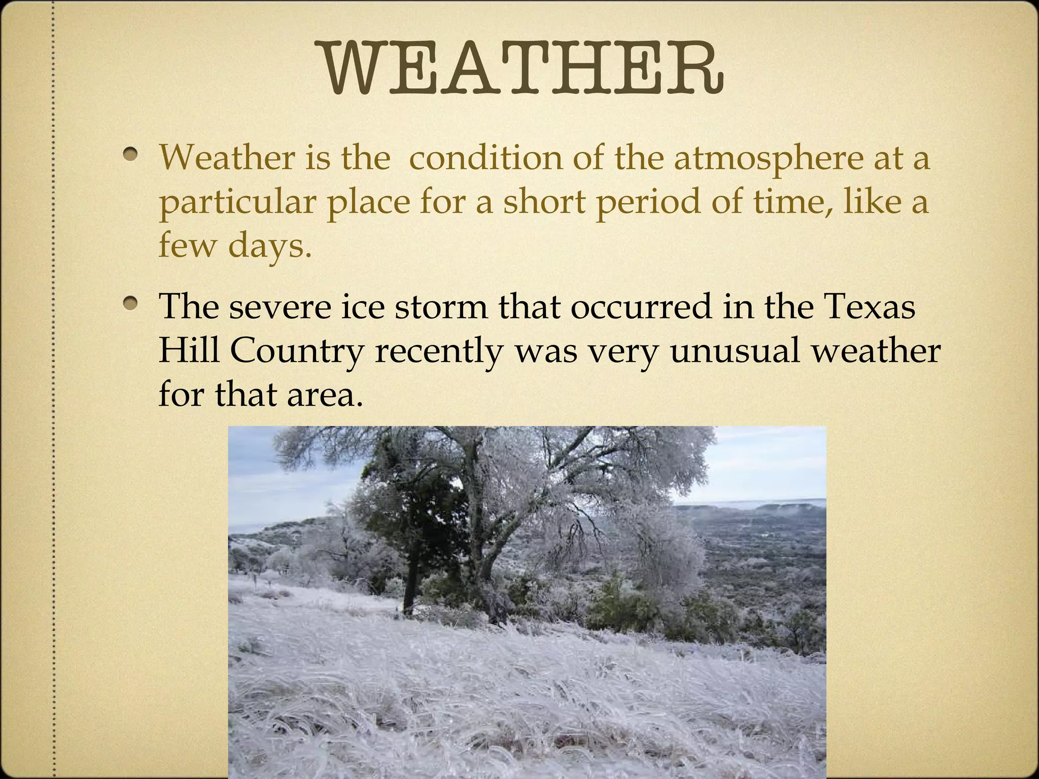 Climate and weather (teach) | PPT