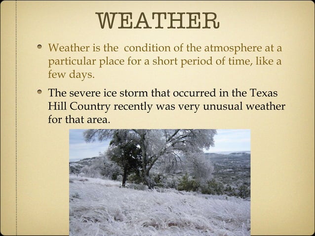 Climate and weather (teach) | PPT | Weather | Science