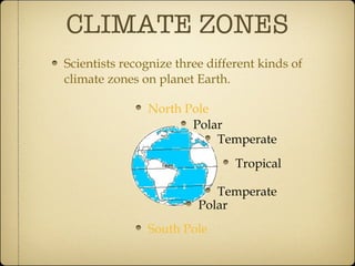 Climate and weather (teach) | PPT