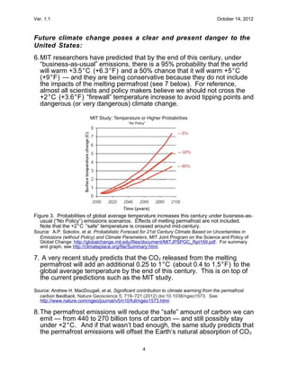 Climate Change Briefing for Policy Makers | DOC