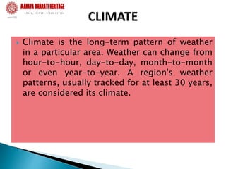 climate ch 11.pptx on climate and climate change | PPTX