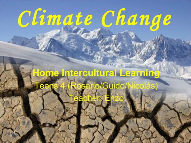 Climate change | PPT