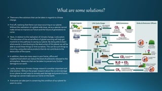 Climate change | PPTX | Science