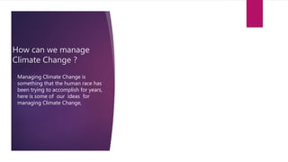 Climate change | PPTX
