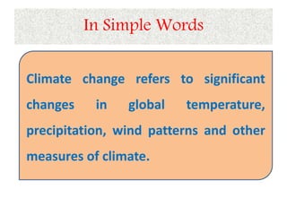 Climate change | PPTX