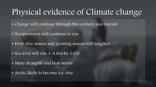 Climate change | PPTX | Environment | Science