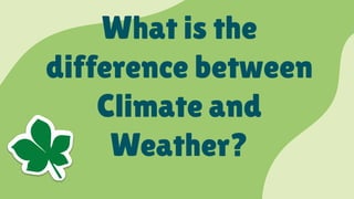 Climate change | PPT
