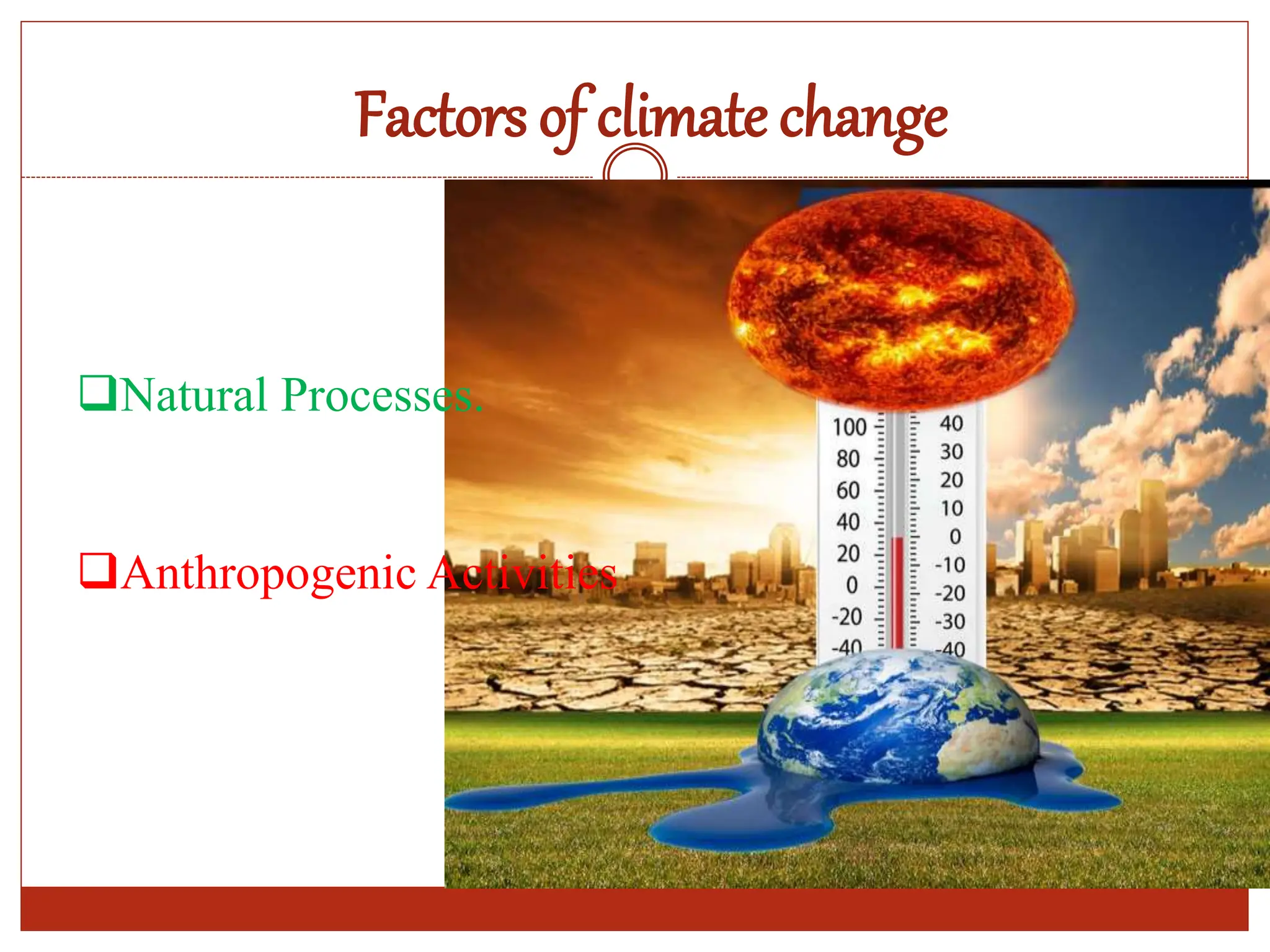 climate change - presentation ( ppt ) | PPT
