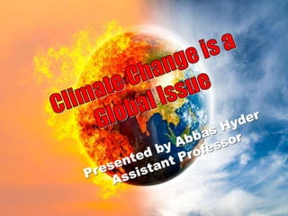 climate change - presentation ( ppt ) | PPT