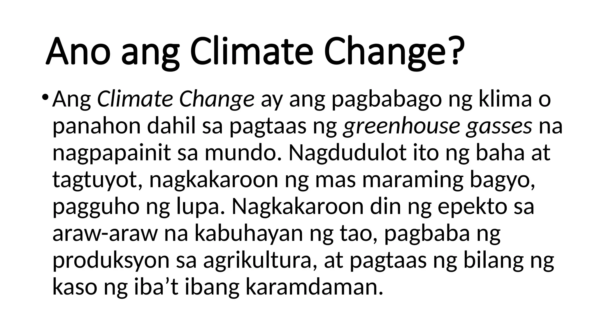 Araling Panlipunan Grade 10 CLIMATE CHANGE.pptx
