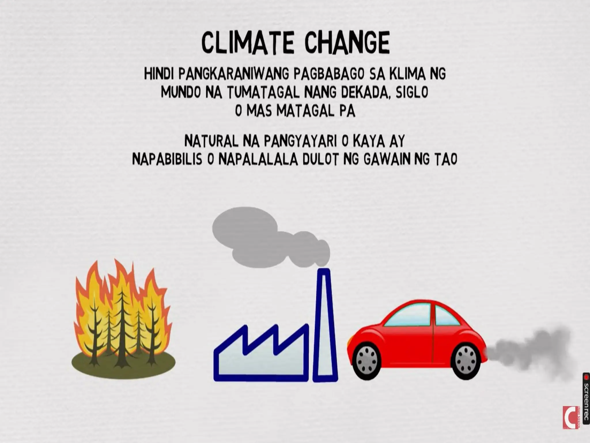 MGA BUNGA AT EPEKTO NG CLIMATE CHANGE AT MGA DATOS SA KASALUKUYAN | PPTX