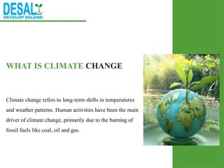 CLIMATE CHANGE AND BIODIVERSITY PPT. .pptx