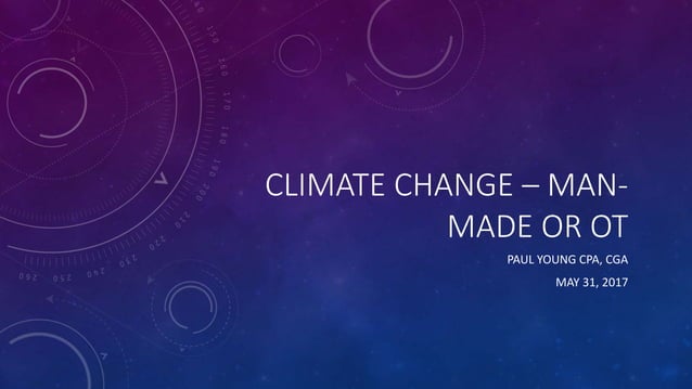 Climate change - Man-Made or not - Study of CO2 and Greenhouse Gases ...