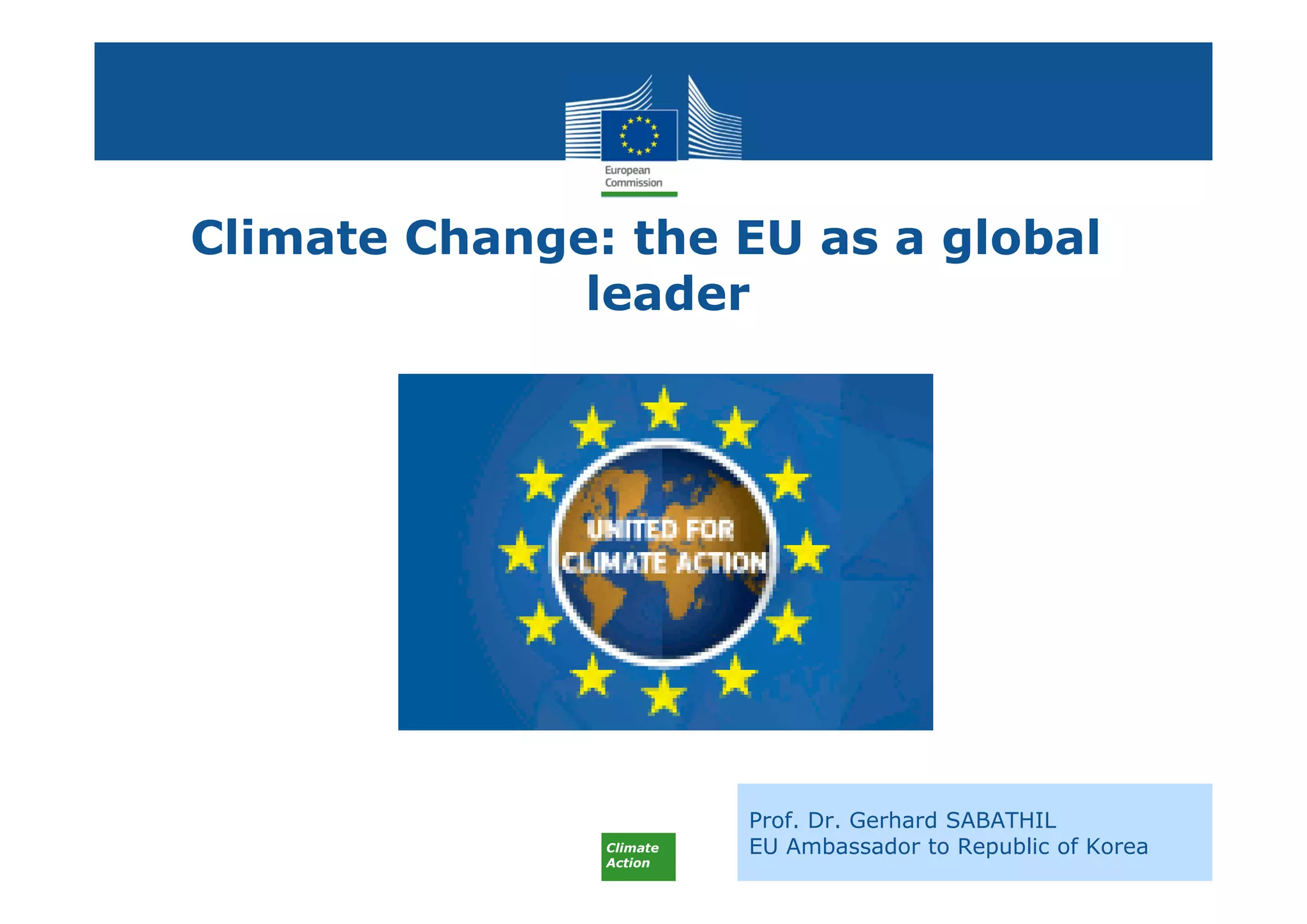 European Union Climate Diplomacy | PDF