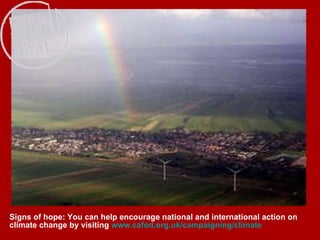 CAFOD working on Climate Change - photopack | PPT