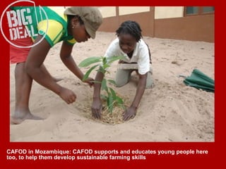 CAFOD working on Climate Change - photopack | PPT