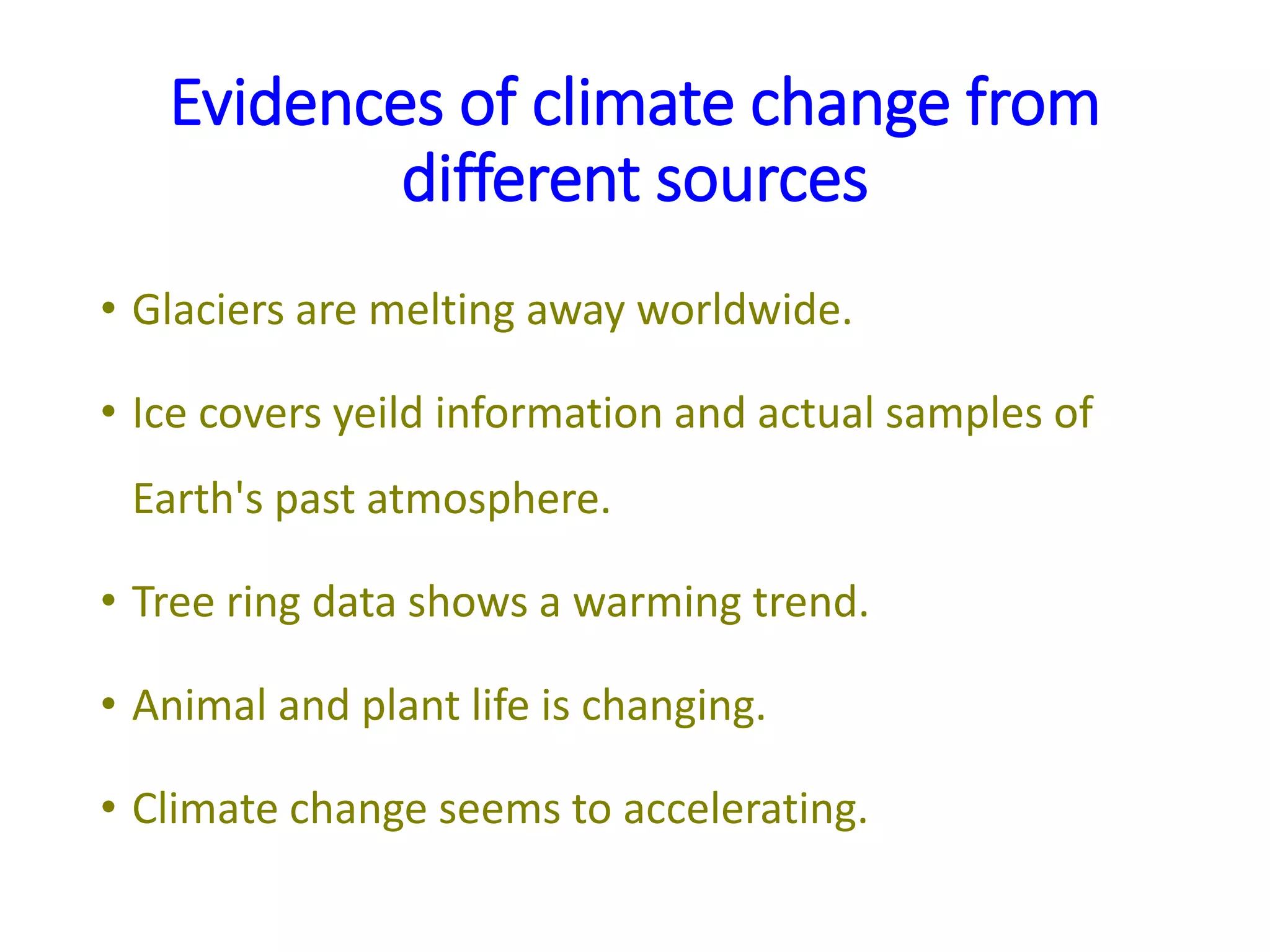Climate change | PPT