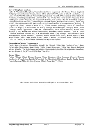Climate change 2014 synthesis report long report | PDF