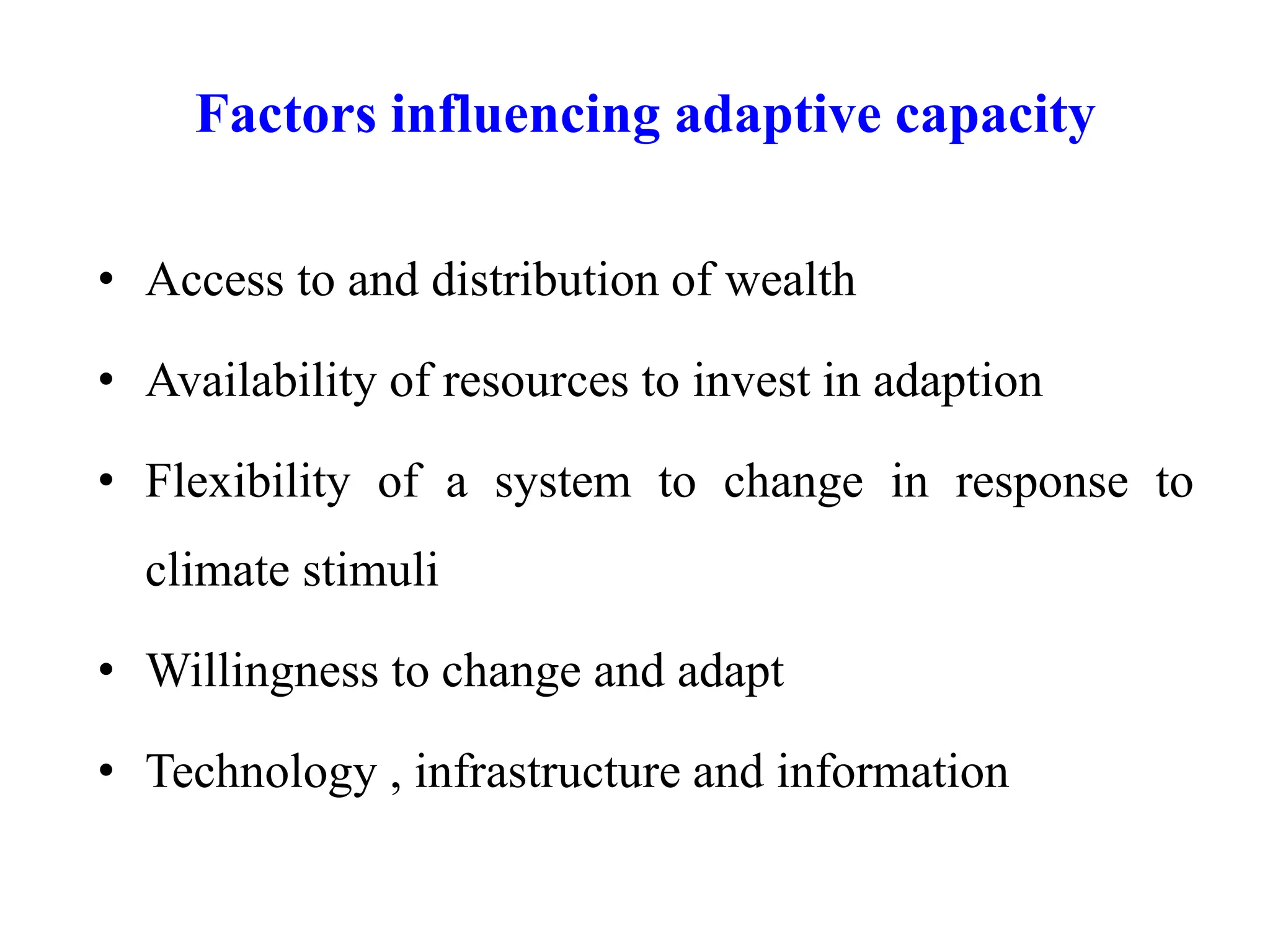CLIMATE CHANGE ADAPTATION -VULNERABILITY ASSESMENT | PPTX