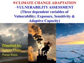 CLIMATE CHANGE ADAPTATION -VULNERABILITY ASSESMENT | PPTX