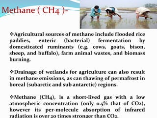 Climate change and agriculture | PPTX